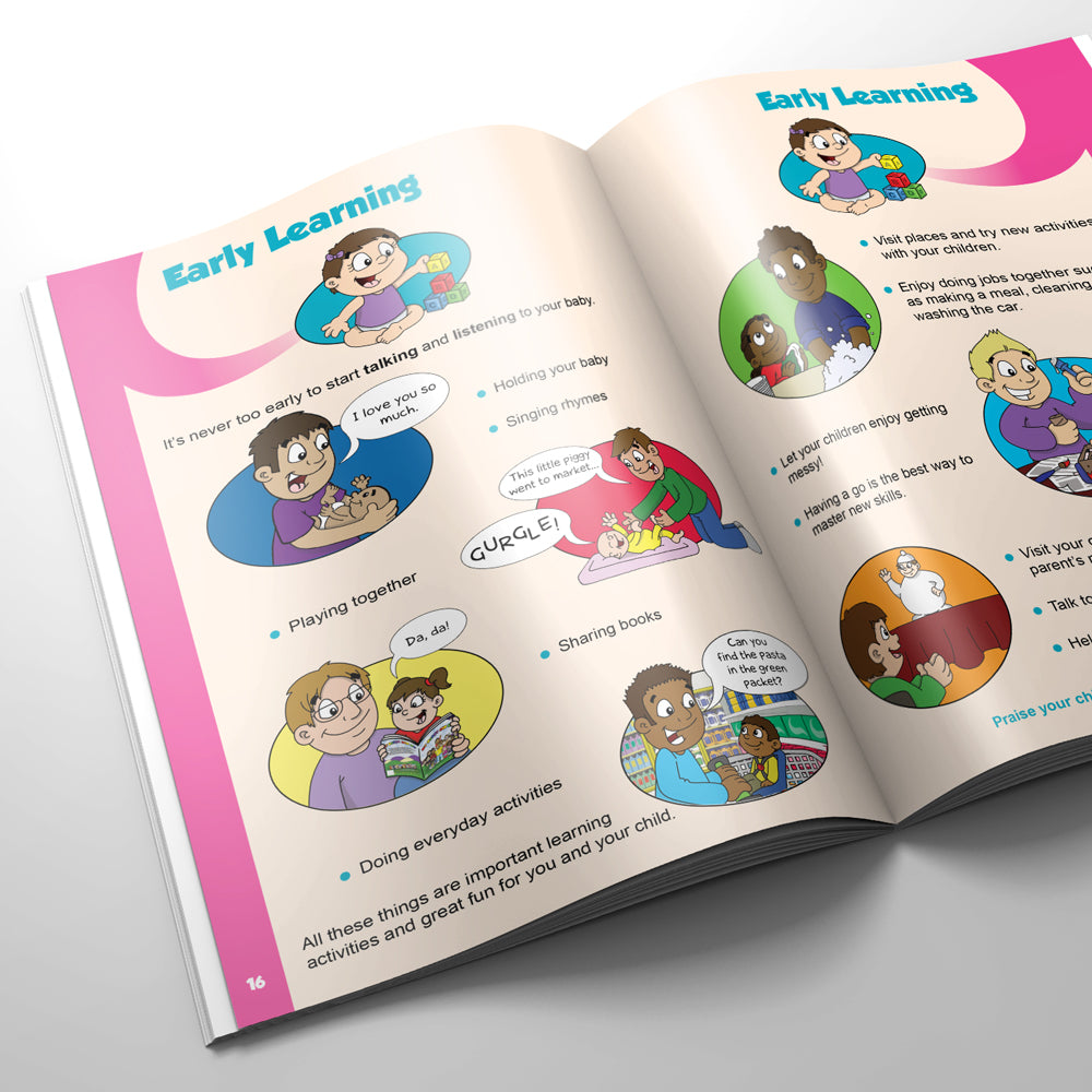 The Dad's Book – Caring for Kids - Bitesize Books for Parents